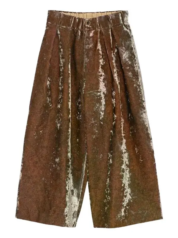 UMA WANG Poetic Trousers - Brown