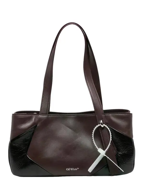 Off-White Small Oyah Leather Tote Bag - Red