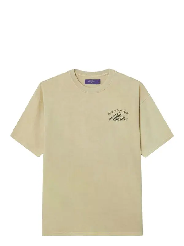 AFTERMATHS Graphic-print T-shirt - Neutrals