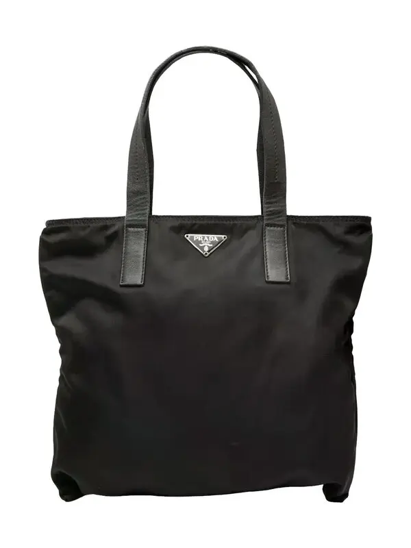 Prada 2000-2013 Tessuto Tote Bag - Black