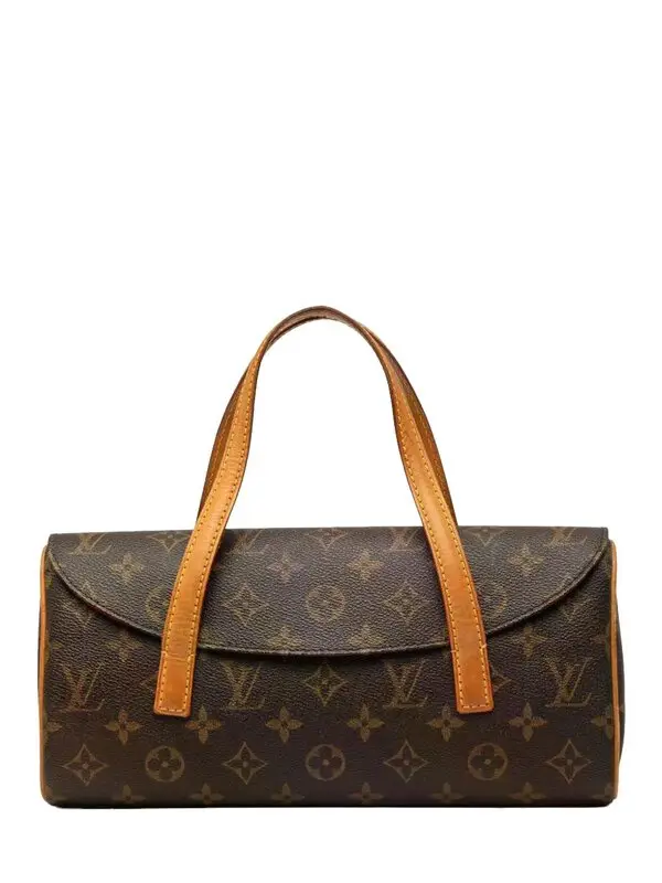 LOUIS VUITTON 2003 Monogram Sonatine Handbag - Brown