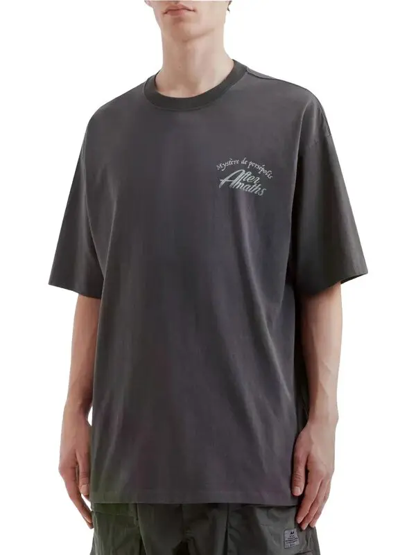 AFTERMATHS Graphic-print T-shirt - Grey