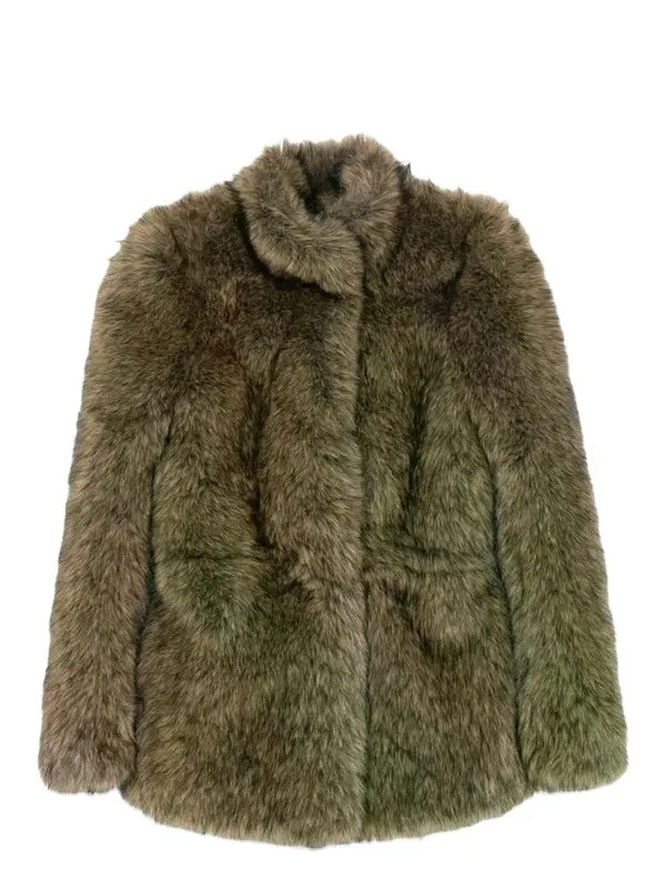 THE FRANKIE SHOP Faux-fur Jacket - Brown