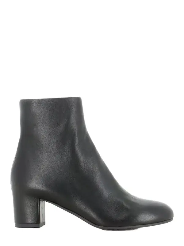 DEL CARLO Block-heel Ankle Boots - Black