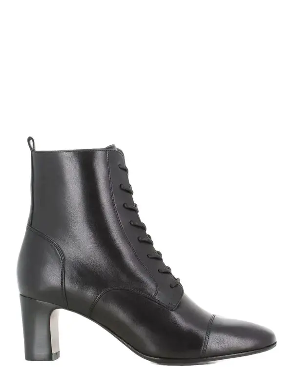 TASSINARI Taxi Drivers Lace-up Leather Ankle Boots - Black