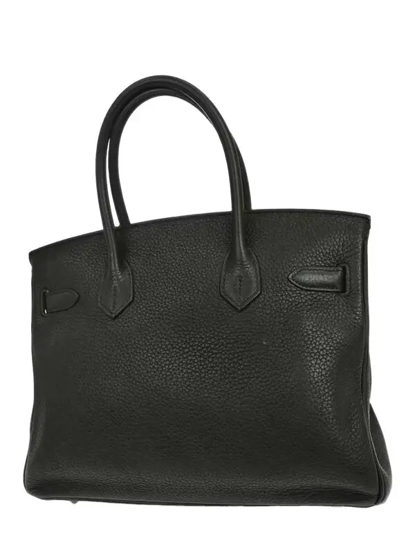 Hermès 2010 Birkin 30 Handbag - Black