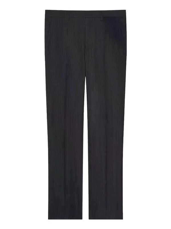 Givenchy Striped Tailored Trousers - Blue