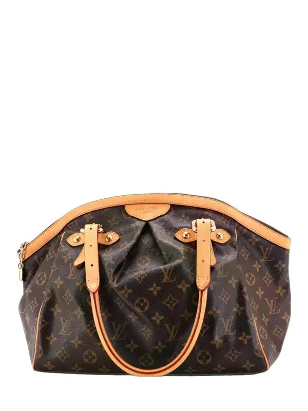 LOUIS VUITTON Tivoli Handbag Monogram Canvas Gm Satchel - Brown