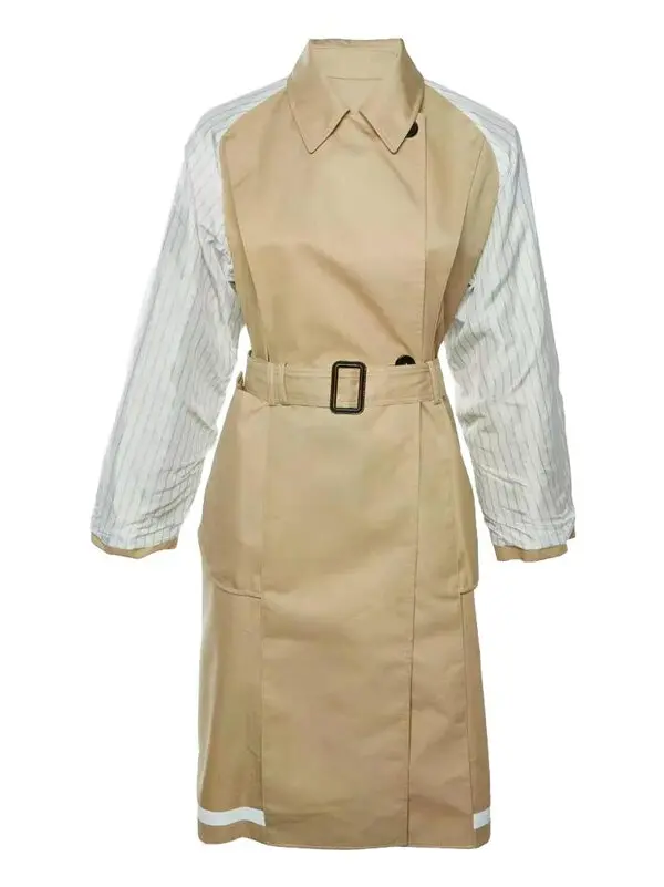Max Mara Reversible Gabardine Trench Coat - Neutrals