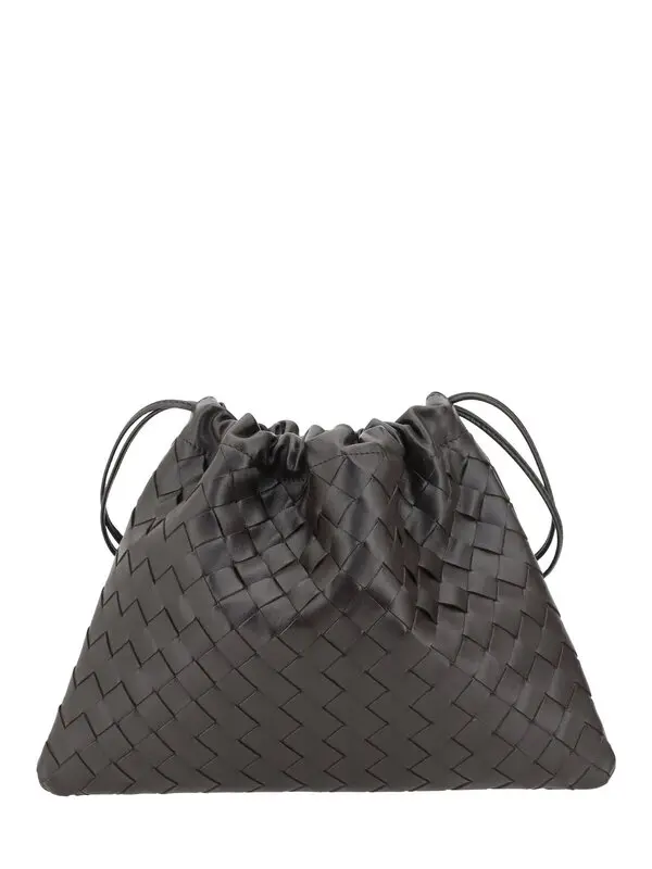 Bottega Veneta Medium Clutch Bag - Brown