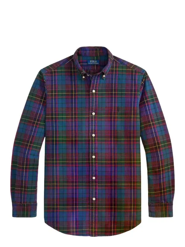 Polo Ralph Lauren Tartan-print Button-down Shirt - Green