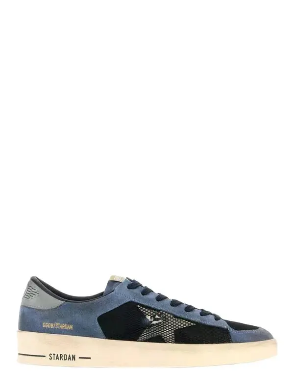 GOLDEN GOOSE Stardan Suede Sneakers - Blue