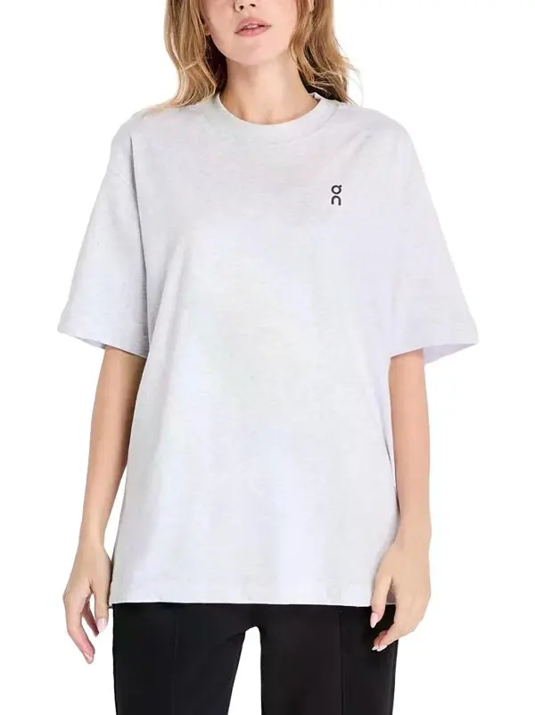 On Club-t Logo-print T-shirt - Grey