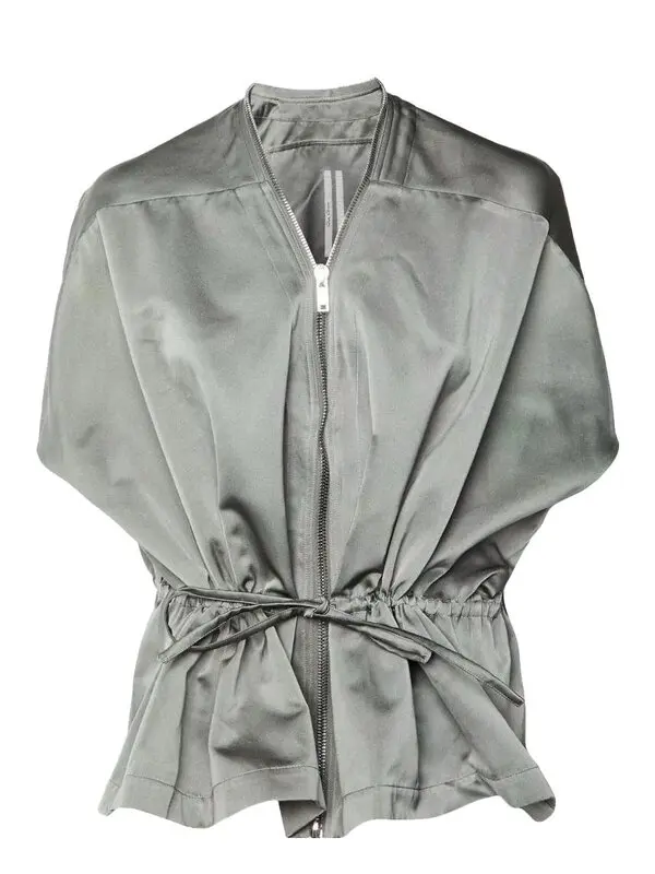 Rick Owens Sail Drawstring Jacket - Green