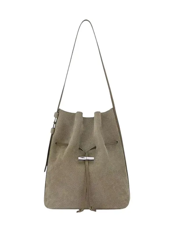 Longchamp Le Roseau M Shoulder Bag - Neutrals