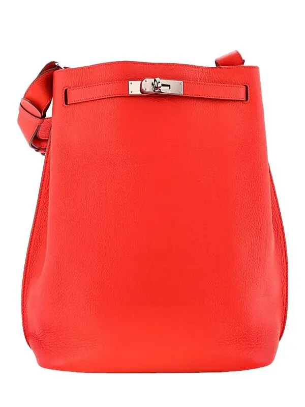 Hermès So 26 Handbag Togo - Capucine