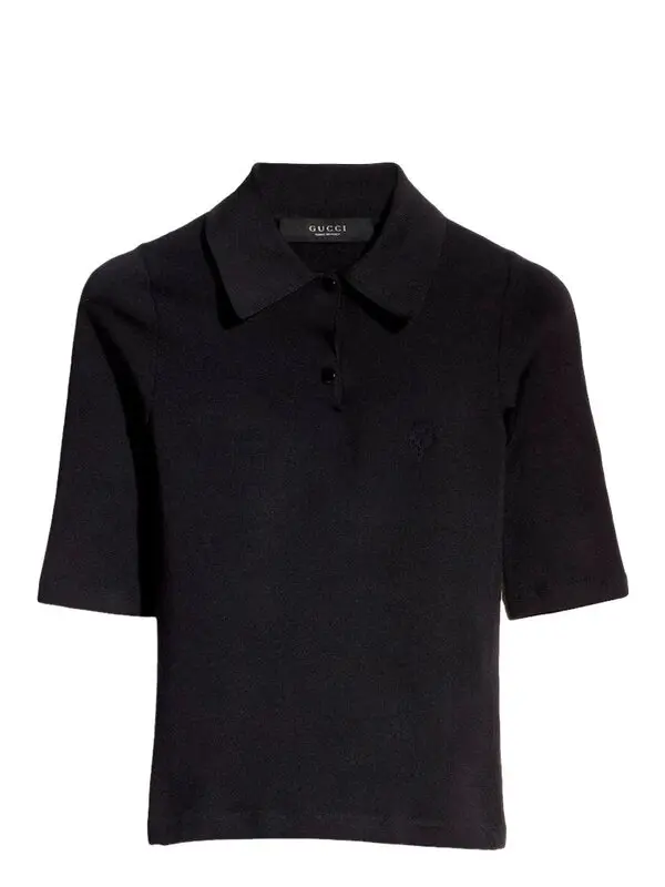 Gucci S/s Polo Neck - Multicolor