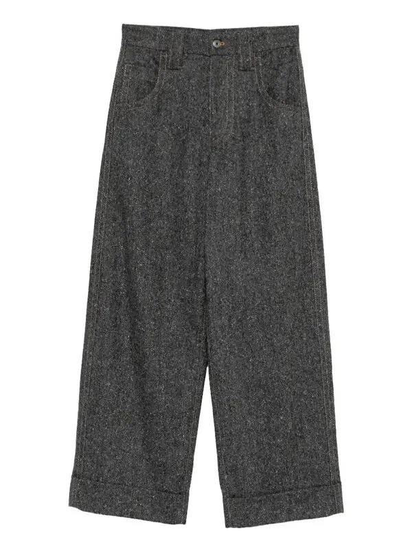 Brunello Cucinelli Wool Trousers - Multicolor