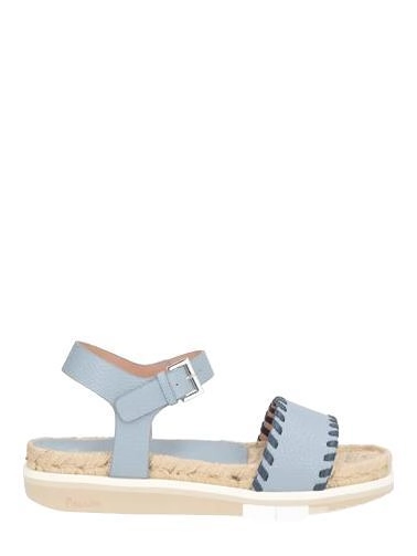 POLLINI Sandals Size Leather - Blue