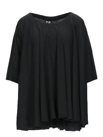 European Culture Cotton Top - Black