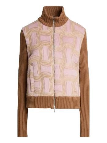 DRUMOHR Jacket Camel Size Alpaca Wool, Virgin Wool - Beige