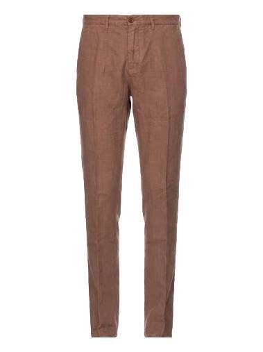 HARMONT & BLAINE Pants Size Linen - Beige