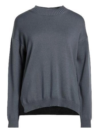 Crossley Sweater Slate Size Virgin Wool - Blue