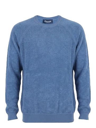 DRUMOHR Cashmere Pullover Sweater - Blue