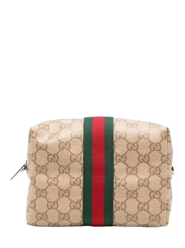 Gucci Web Detail Mini Camera Bag - Beige