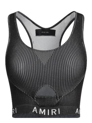 Amiri Top Size Polypropylene, Polyamide, Elastane - Black
