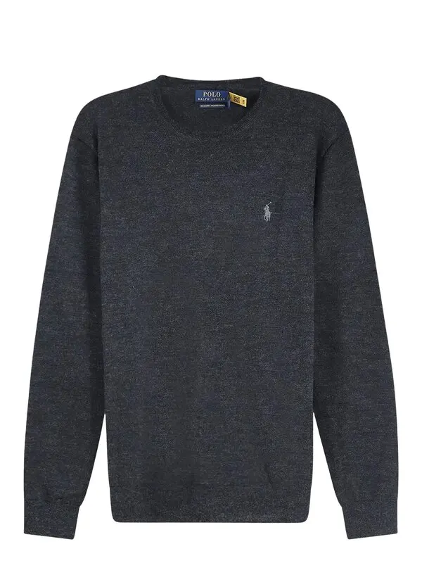 Polo Ralph Lauren Pony Embroidered Jumper - Grey