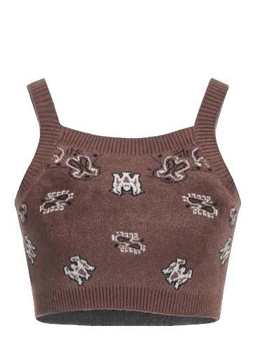 Amiri Top Size Viscose, Nylon - Brown