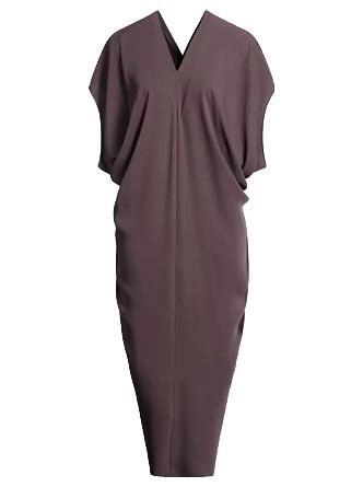 MAISON MARGIELA Maxi Dress Size Polyester - Brown
