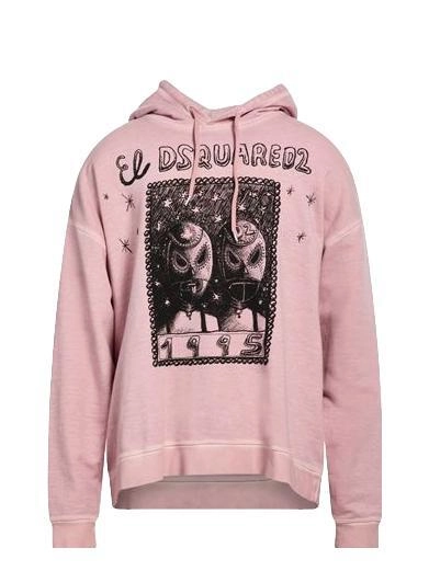 Dsquared2 Sweatshirt Antique Rose Size Cotton - Pink