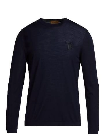 TOD'S Sweater Size Merino Wool, Silk, Cashmere - Blue
