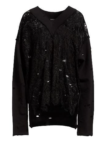 Dolce & Gabbana Sweatshirt Size Cotton, Viscose, Polyamide - Black