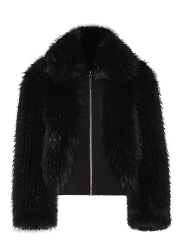 Mackage Nanny Faux-fur Jacket - Black