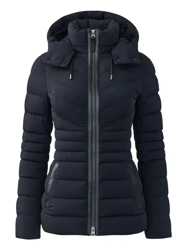 Mackage Patsy-nfrz Agile 360 Down Jacket With Hood - Cream