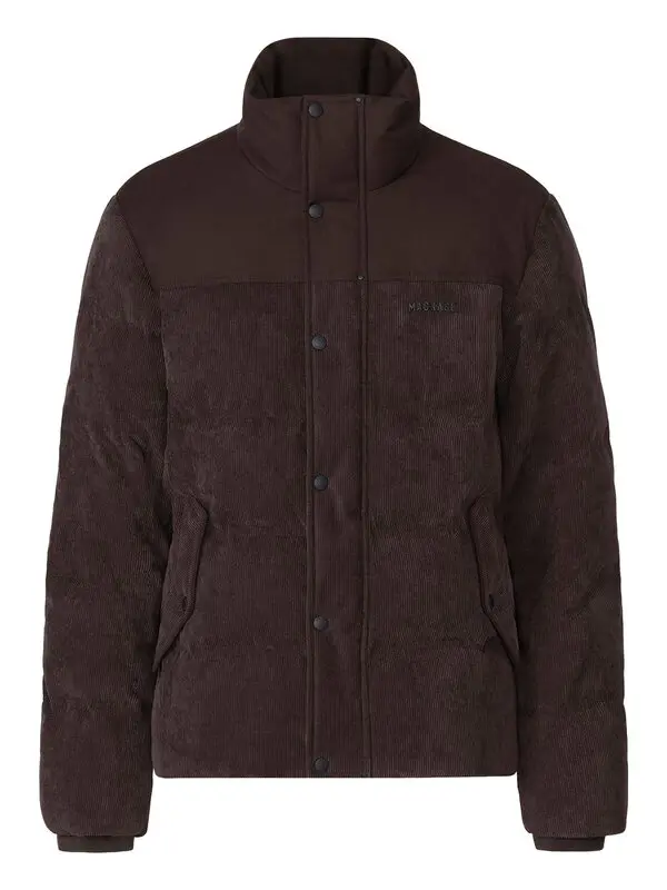 Mackage Everett-cdy Down Corduroy Jacket - Coffee