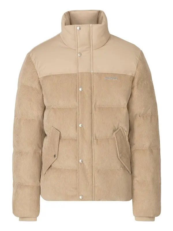 Mackage Everett-cdy Down Corduroy Jacket - Light Camel