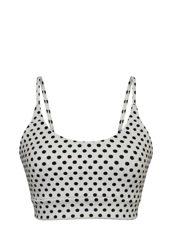 BEFITNESSLOU White / Black Bra Cb Polkadot Comfy White & Black - White/black