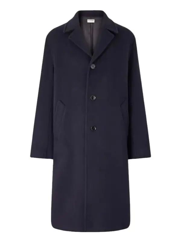 TOTEME Wool Coat - Navy
