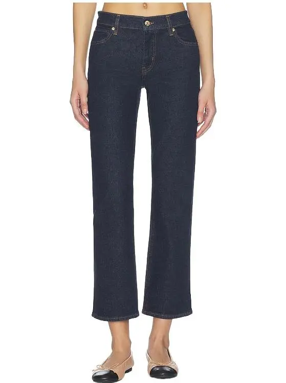 FRAME The Cigarette Jeans In Blue - Rinse