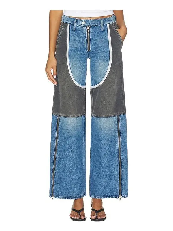 MOTHER The Moto Smoothie Sneak In Blue - Quik