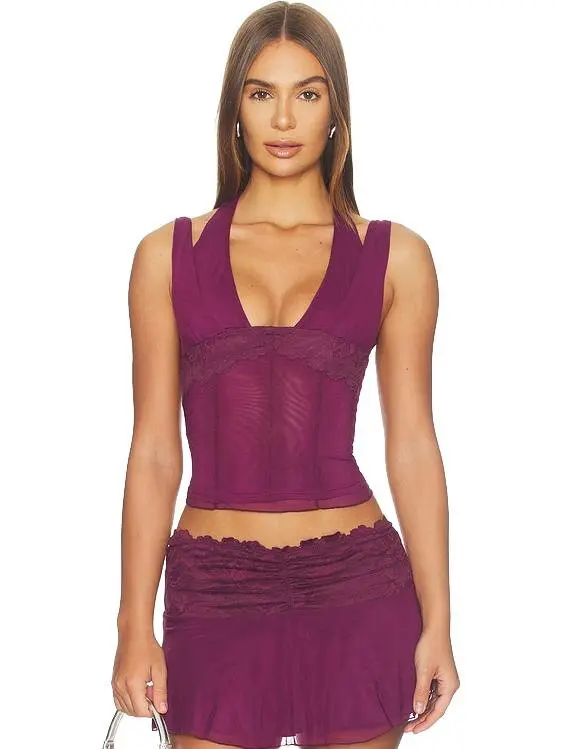I.AM.GIA Maris Top In Wine - Plum