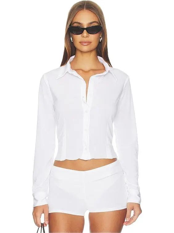 BELLA VENICE X The Naomi Sweater - White