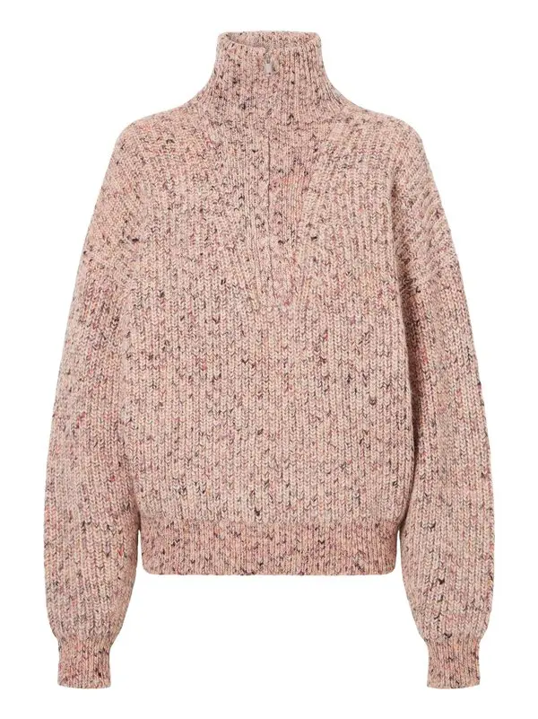 MARANT ETOILE Anita Ribbed Sweater - Pink