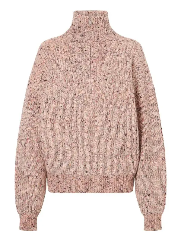 MARANT ETOILE Anita Ribbed Sweater - Pink