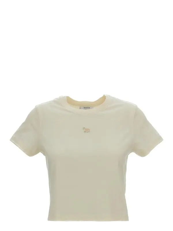 Maison Kitsuné Maglietta Baby Fox - Beige