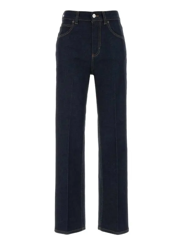 Victoria Beckham Stretch Denim Julia Jeans - Blue